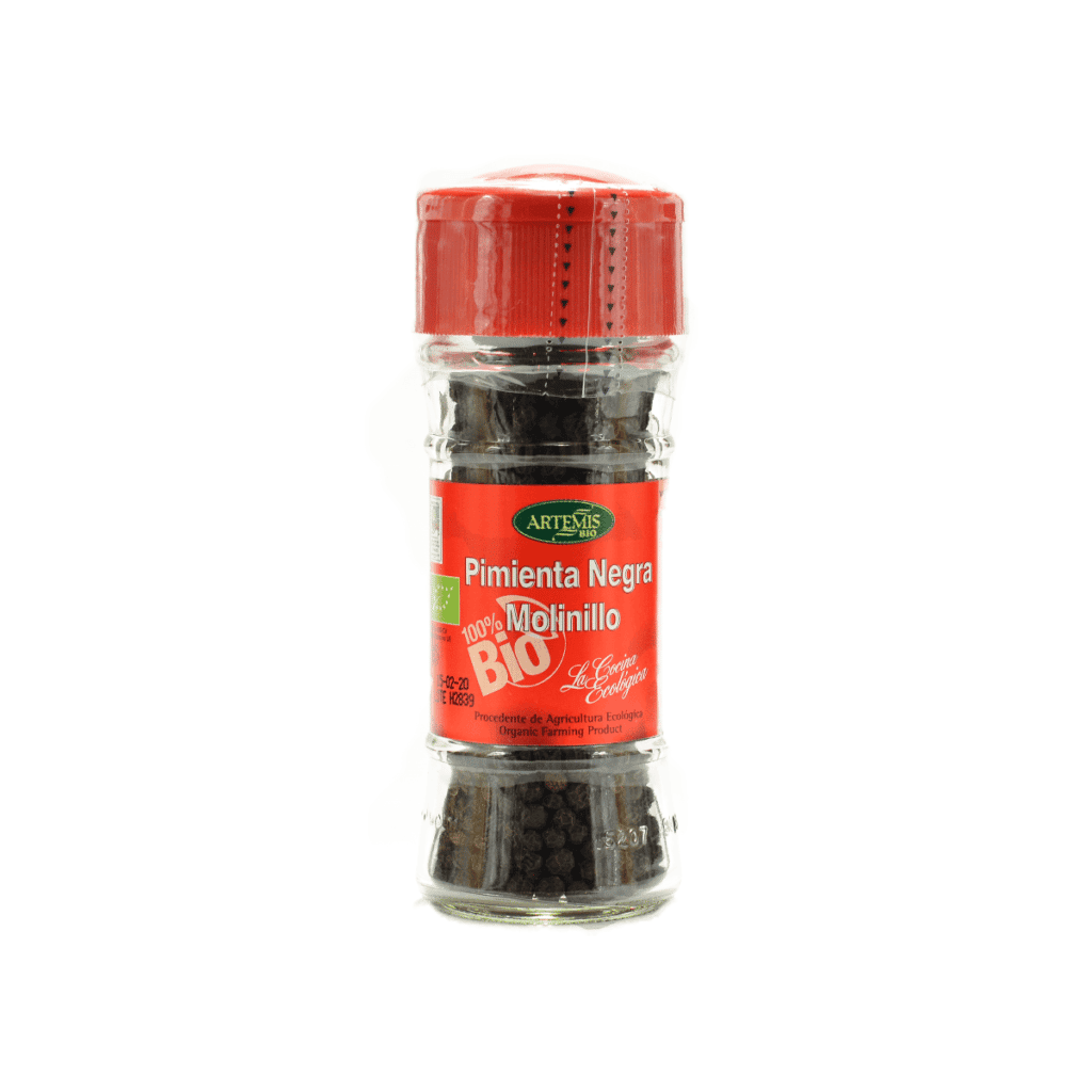 Pimienta negra molinillo ECO-BIO 40gr. - Herbes del Moli